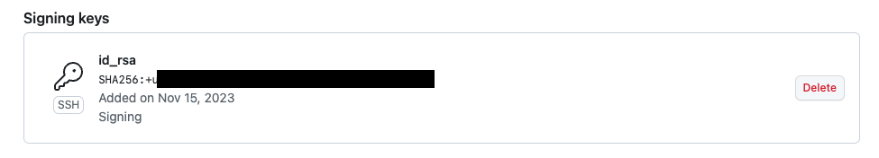 SSHエージェントとして 1Password を使うと、GitHub上で Unverified と表示される | DevelopersIO
