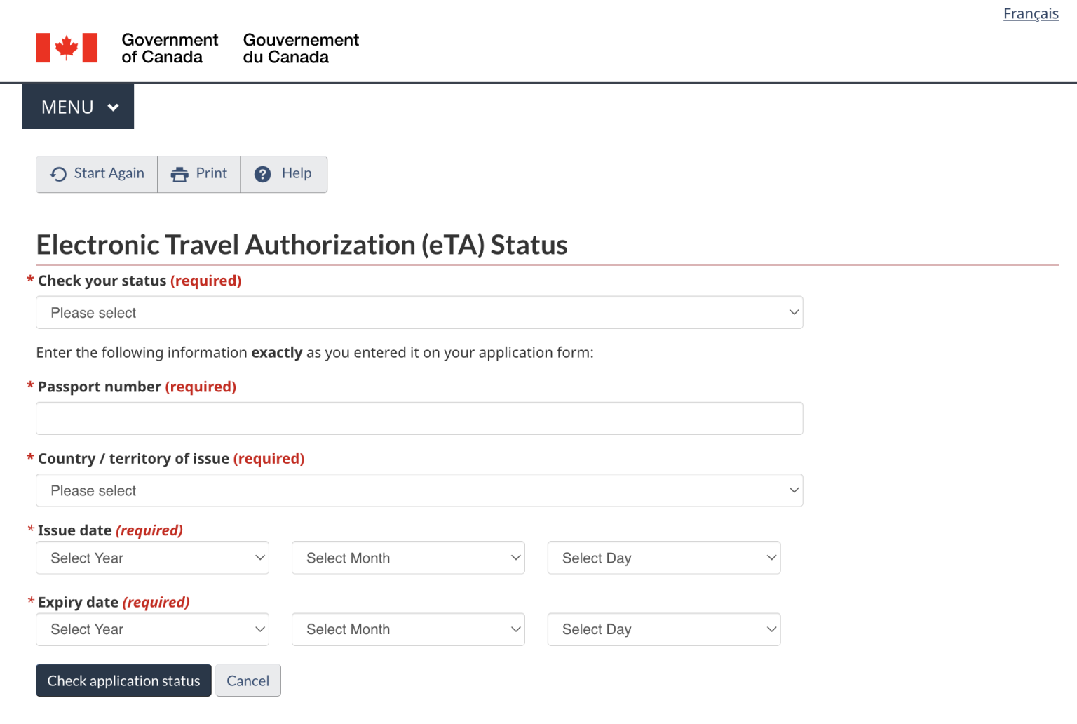 カナダ渡航のための電子手続き「eTA」の申請状況を確認するときは Application Status以外もチェックしよう ...