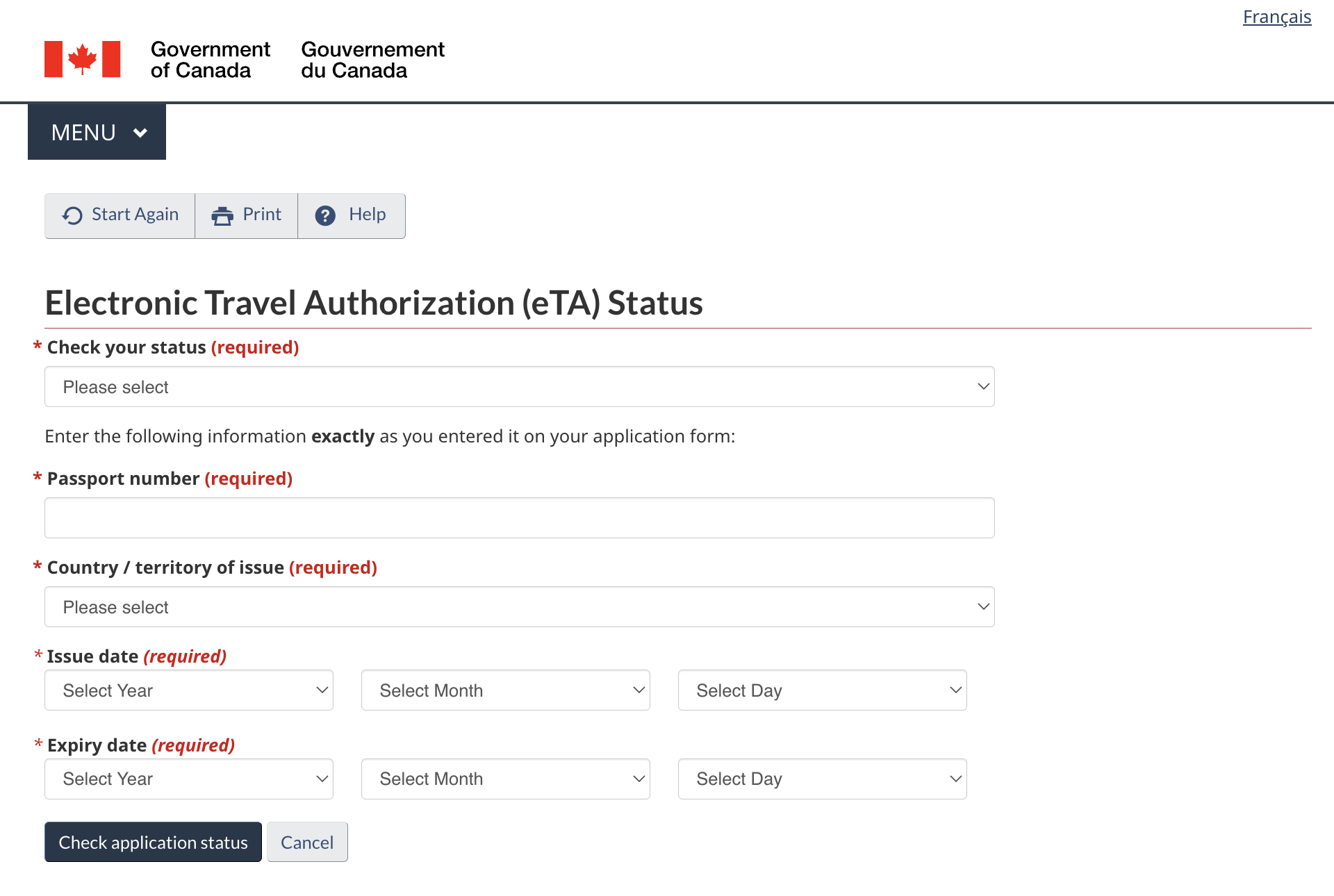 カナダ渡航のための電子手続き「eTA」の申請状況を確認するときは Application Status以外もチェックしよう ...