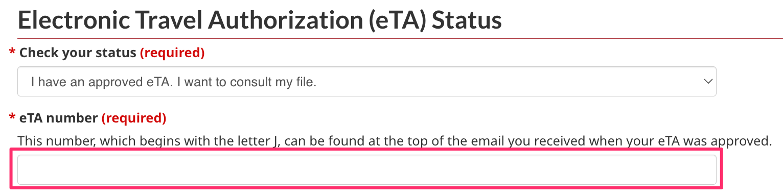 カナダ渡航のための電子手続き「eTA」の申請状況を確認するときは Application Status以外もチェックしよう ...