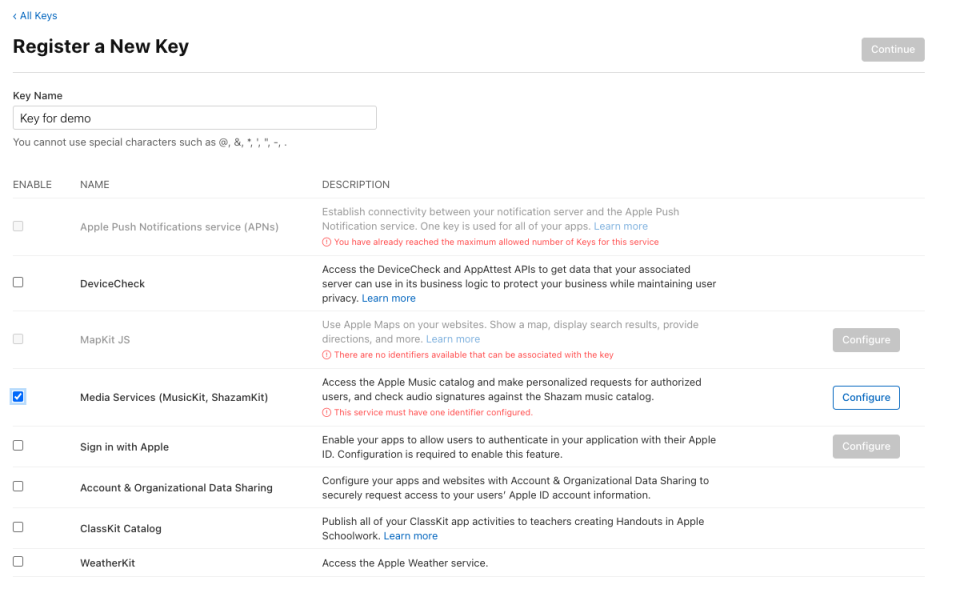 Generating Token for Apple Music API | DevelopersIO