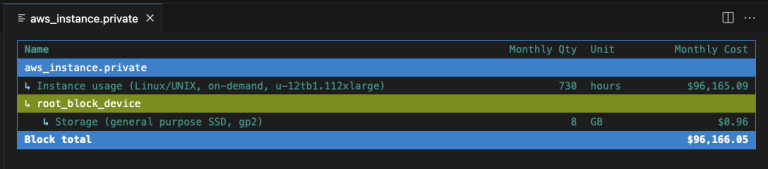VSCode拡張機能『Infracost』を使って TerraformテンプレートからAWS利用費を試算してみた | DevelopersIO