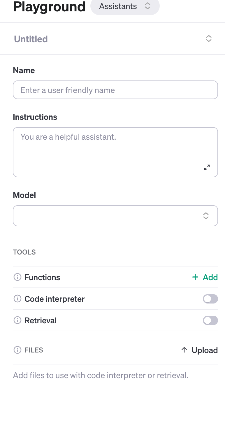 OpenAIの新機能 Assistants APIの動作をPlaygroundで試してみよう | DevelopersIO