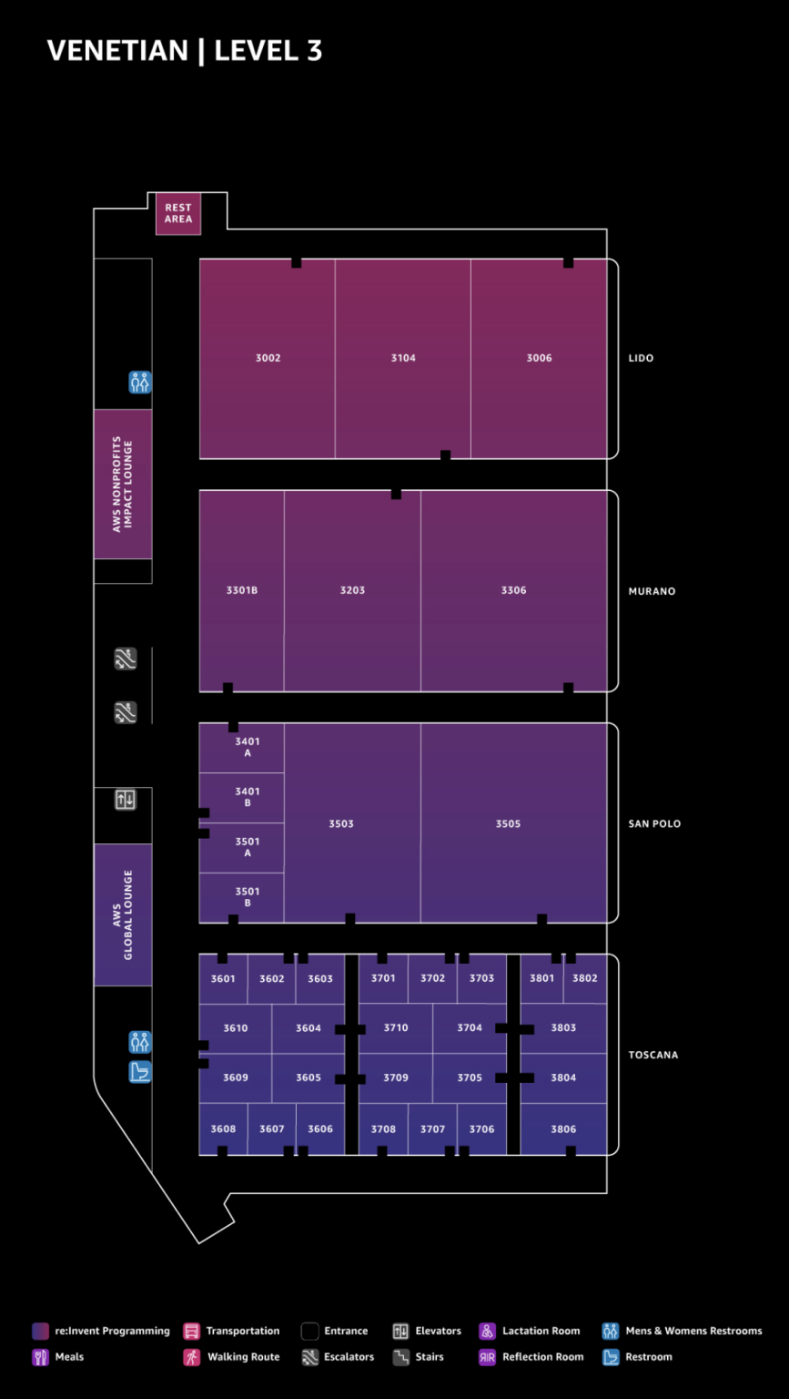 【AWS re:Invent 2023】会場のフロアマップがモバイルアプリに掲載されました #AWSreinvent | DevelopersIO