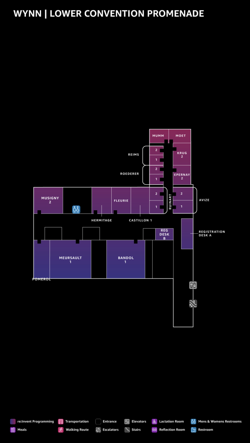 【AWS re:Invent 2023】会場のフロアマップがモバイルアプリに掲載されました #AWSreinvent | DevelopersIO