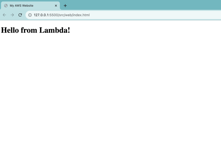 Different ways of running your HTML file locally | DevelopersIO