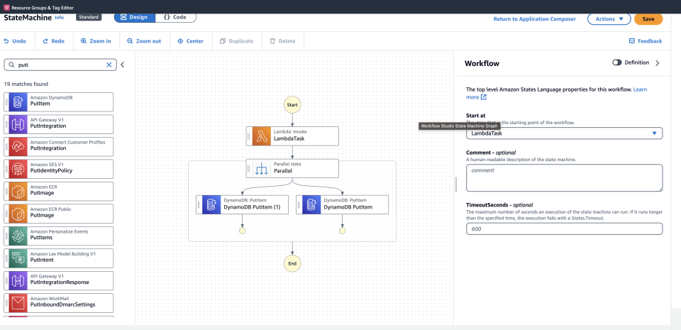 [アップデート] AWS Application Composer が AWS Step Functions Workflow Studio の統合を発表 #AWSreInvent ...