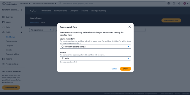 [アップデート]Amazon CodeCatalyst にTerraform用のアクションが追加されました | DevelopersIO
