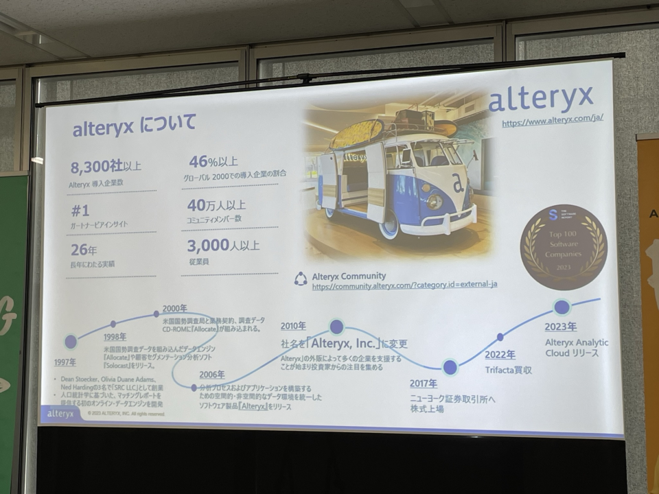 【レポート】Alteryx社のセミナーに参加してきました！「データ利活用＆推進セミナー」＠大阪（前編） | DevelopersIO