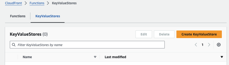 CloudFront KeyValueStoreがリリース。CloudFront Functionsからキーバリューストアを利用可能に！ | DevelopersIO