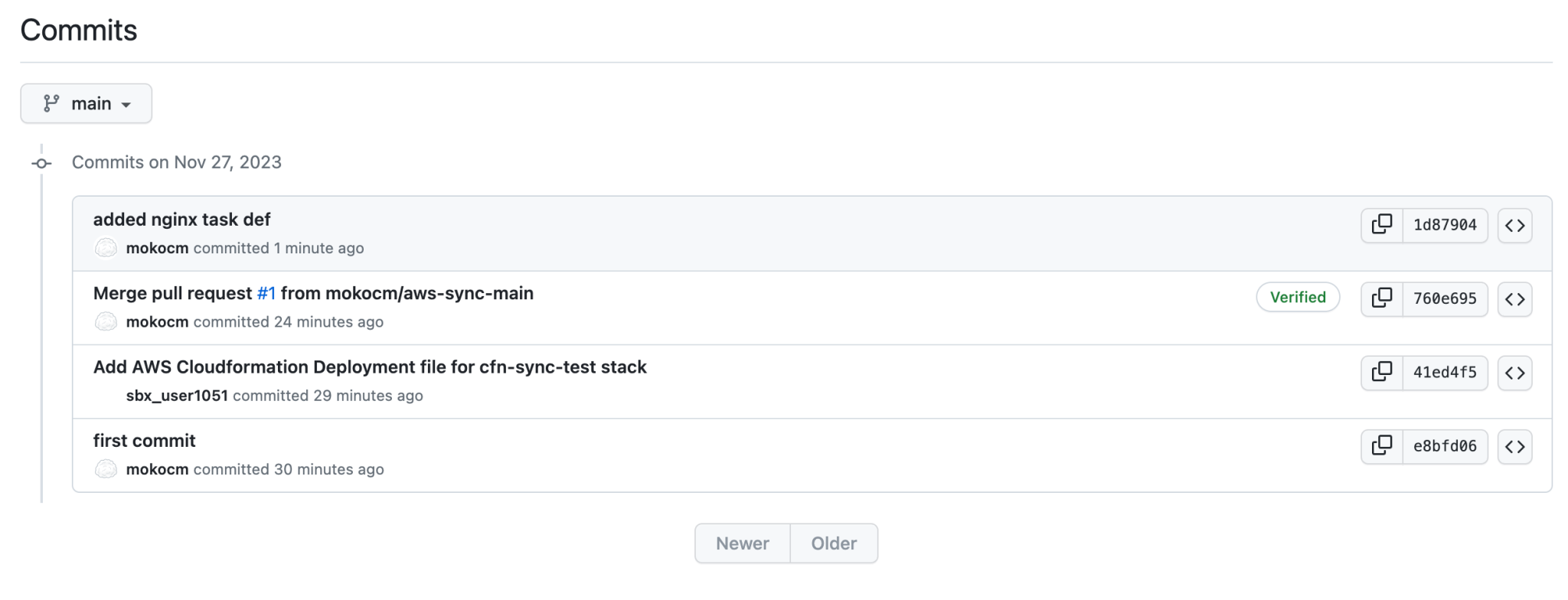 CloudFormationがCD Pipelineなしで そのままGit連携デプロイが可能に！ #AWSreInvent | DevelopersIO