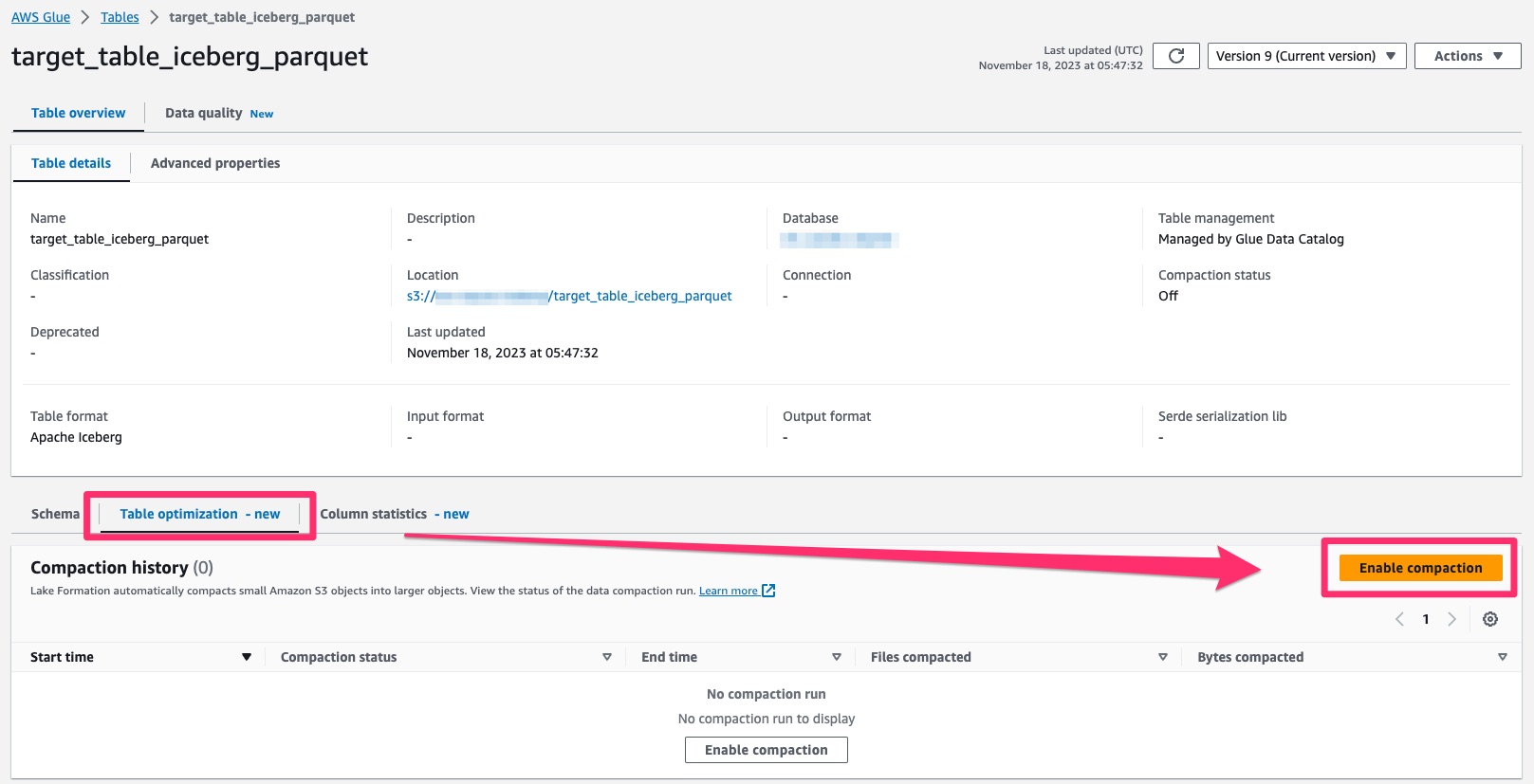 AWS GlueのIcebergテーブルに対して自動的にコンパクションを実行する機能を使ってみた | DevelopersIO