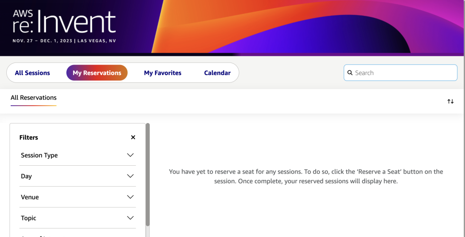 [小ネタ] re:Inventページで予約済のセッションが表示されない時の対処方法 #AWSreInvent | DevelopersIO