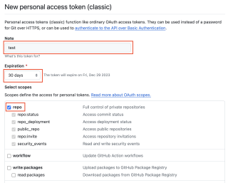 GithubでPersonal access tokens(アクセストークン)を設定してみた | DevelopersIO