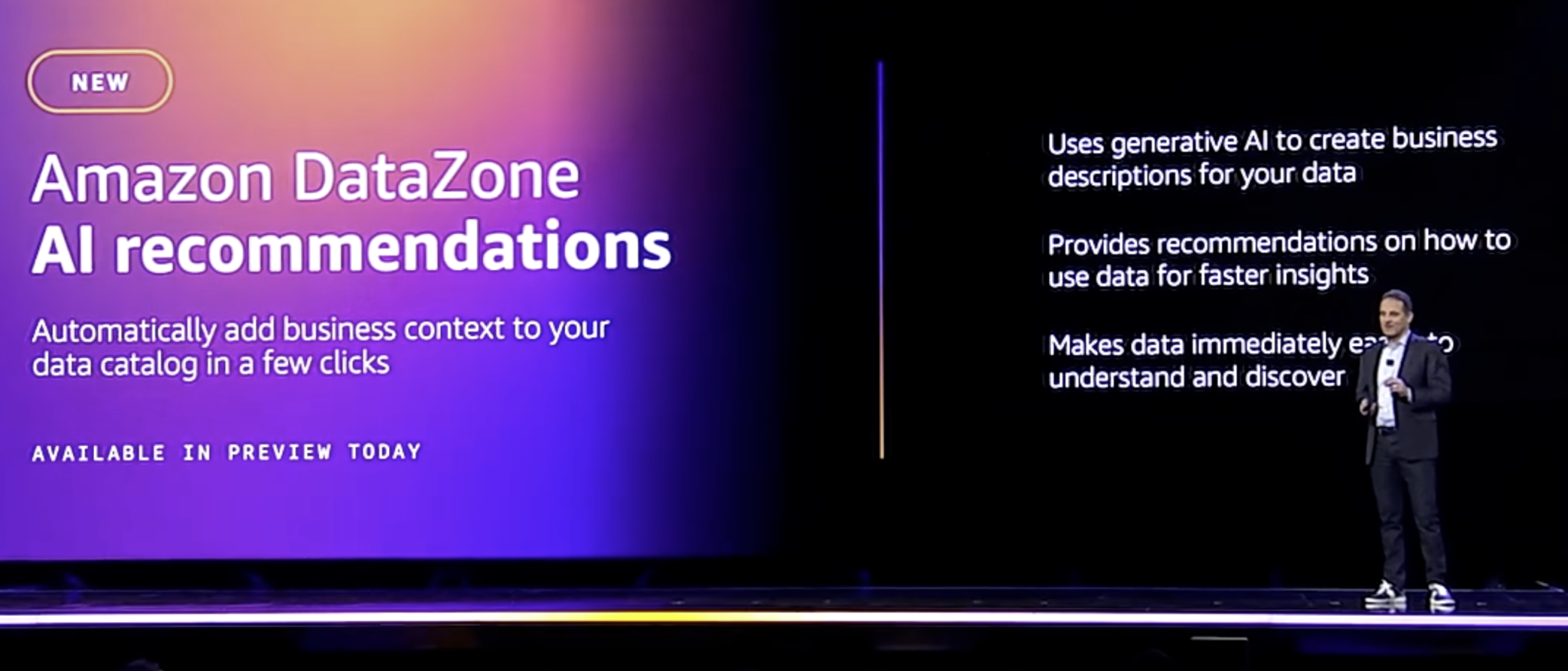 [アップデート]Amazon DataZoneで生成系AIベースのビジネスデータカタログ強化のための機能が発表されました（プレビュー） #AWSreinvent | DevelopersIO