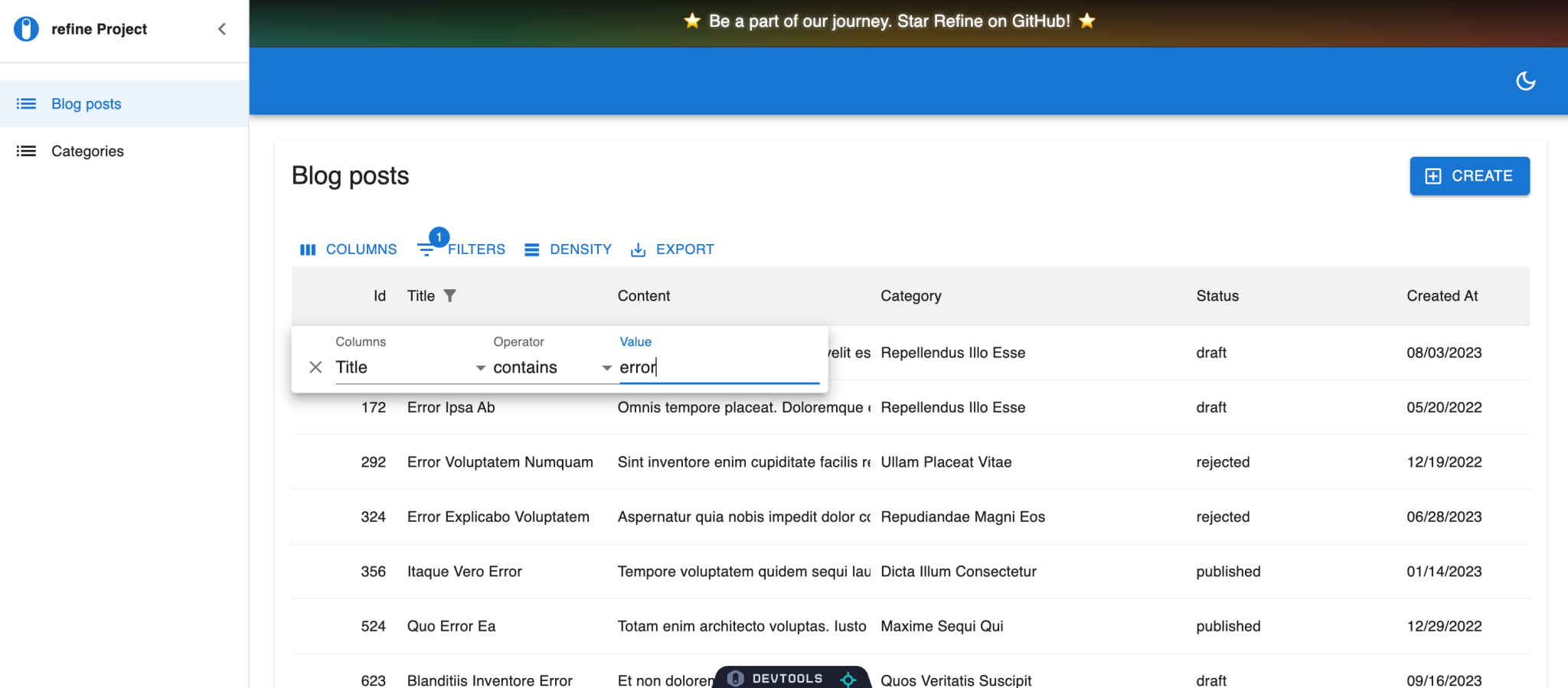 管理画面を作るフレームワークrefineを使って、Next.jsで管理画面を作ってみた | DevelopersIO