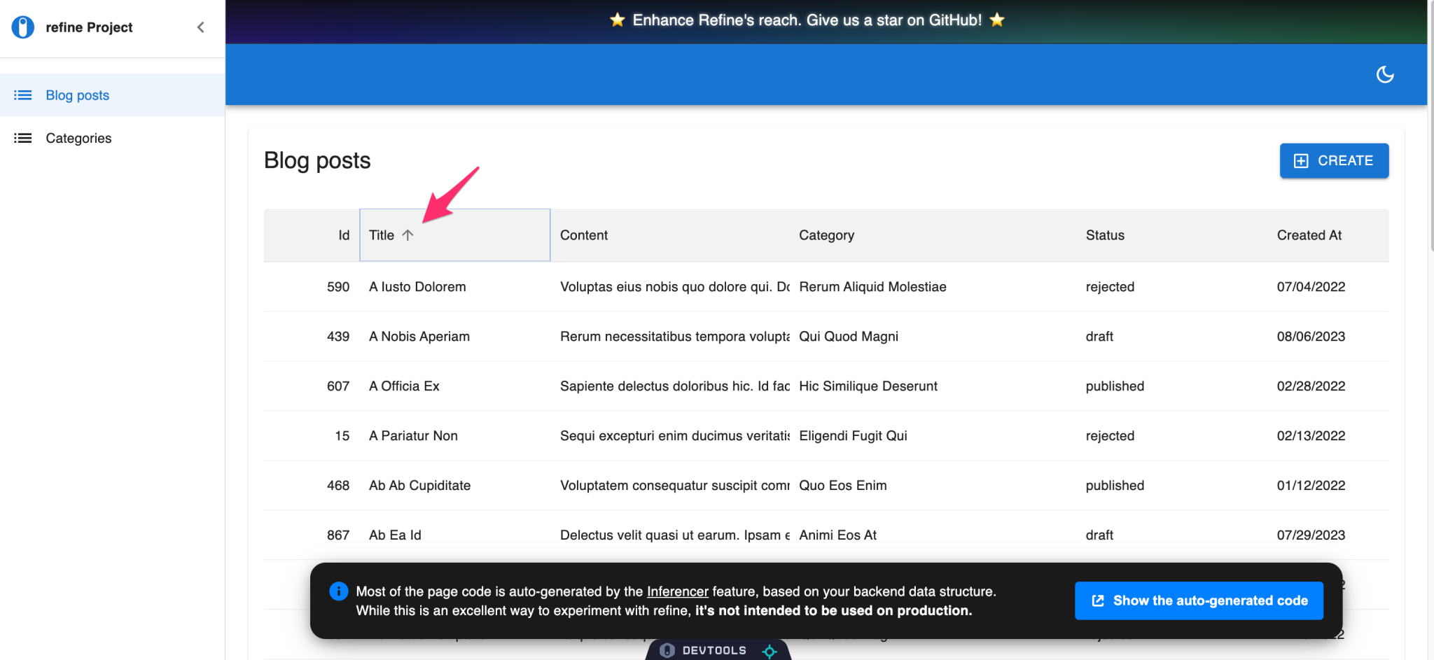 管理画面を作るフレームワークrefineを使って、Next.jsで管理画面を作ってみた | DevelopersIO