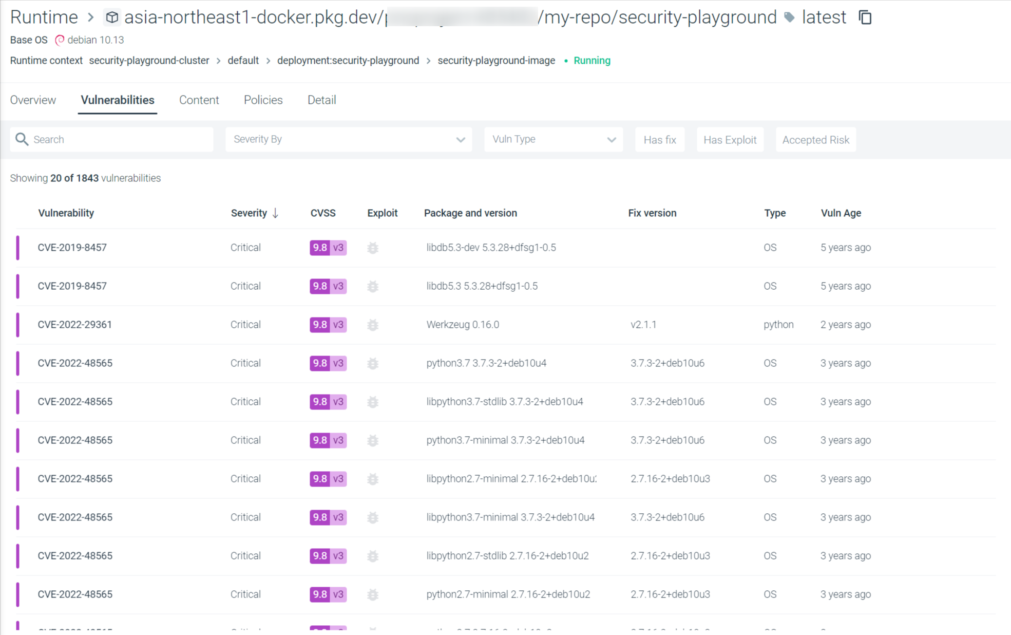 Sysdig × GKE でコンテナの振る舞い検知を試してみる | DevelopersIO