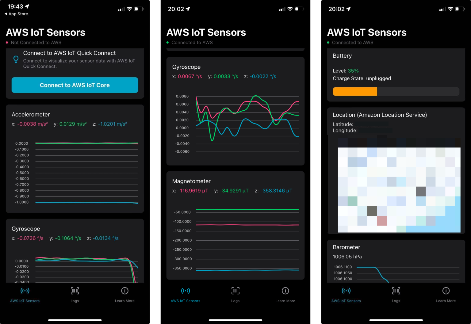 AWS IoT Sensorsを触ってみた | DevelopersIO