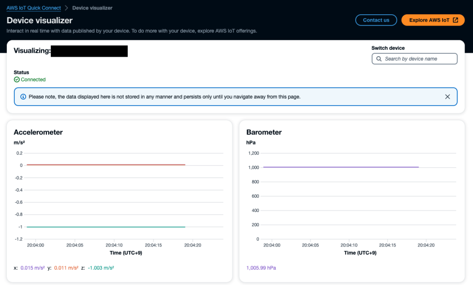 AWS IoT Sensorsを触ってみた | DevelopersIO