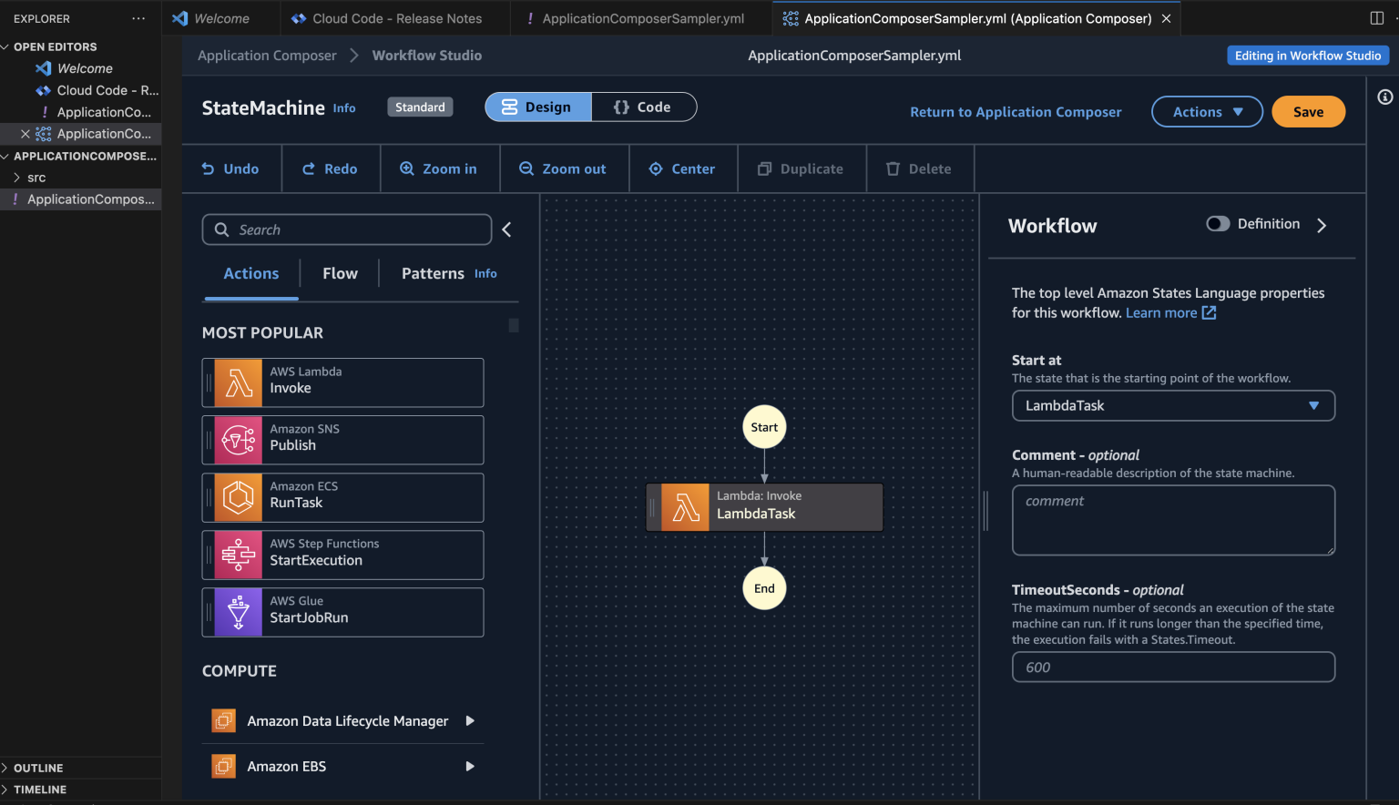 [アップデート] VS Code 拡張で Application Composer を編集可能に、さらに生成AIのサポートも #AWSreInvent | DevelopersIO