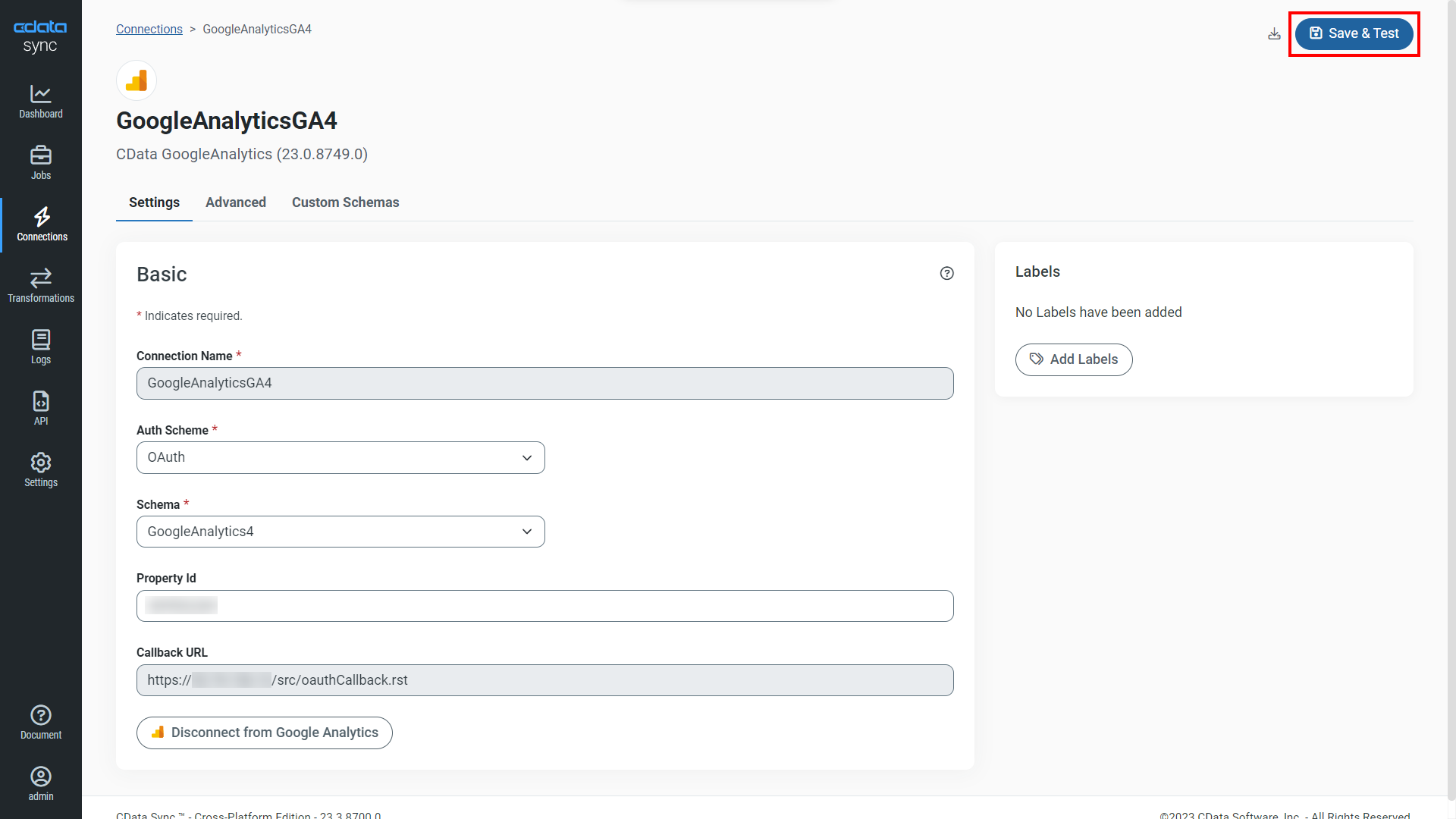 [Update] วิธีการใช้งาน Google Analytics (GA4) สำหรับ Data Source ของ CData Sync | DevelopersIO