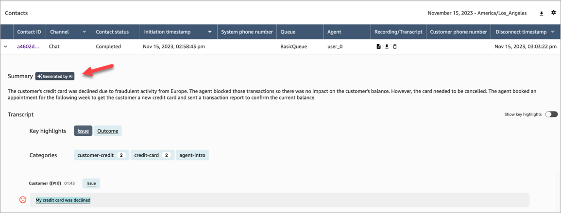 [アップデート]Amazon Connect Contact Lensで生成AIを利用した問い合わせ内容の要約ができるようになりました(プレビュー) | DevelopersIO