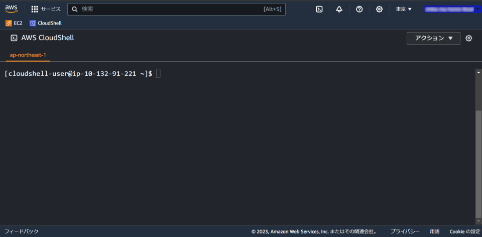[小ネタ] AWS CloudShellを常に別タブで開く方法 | DevelopersIO