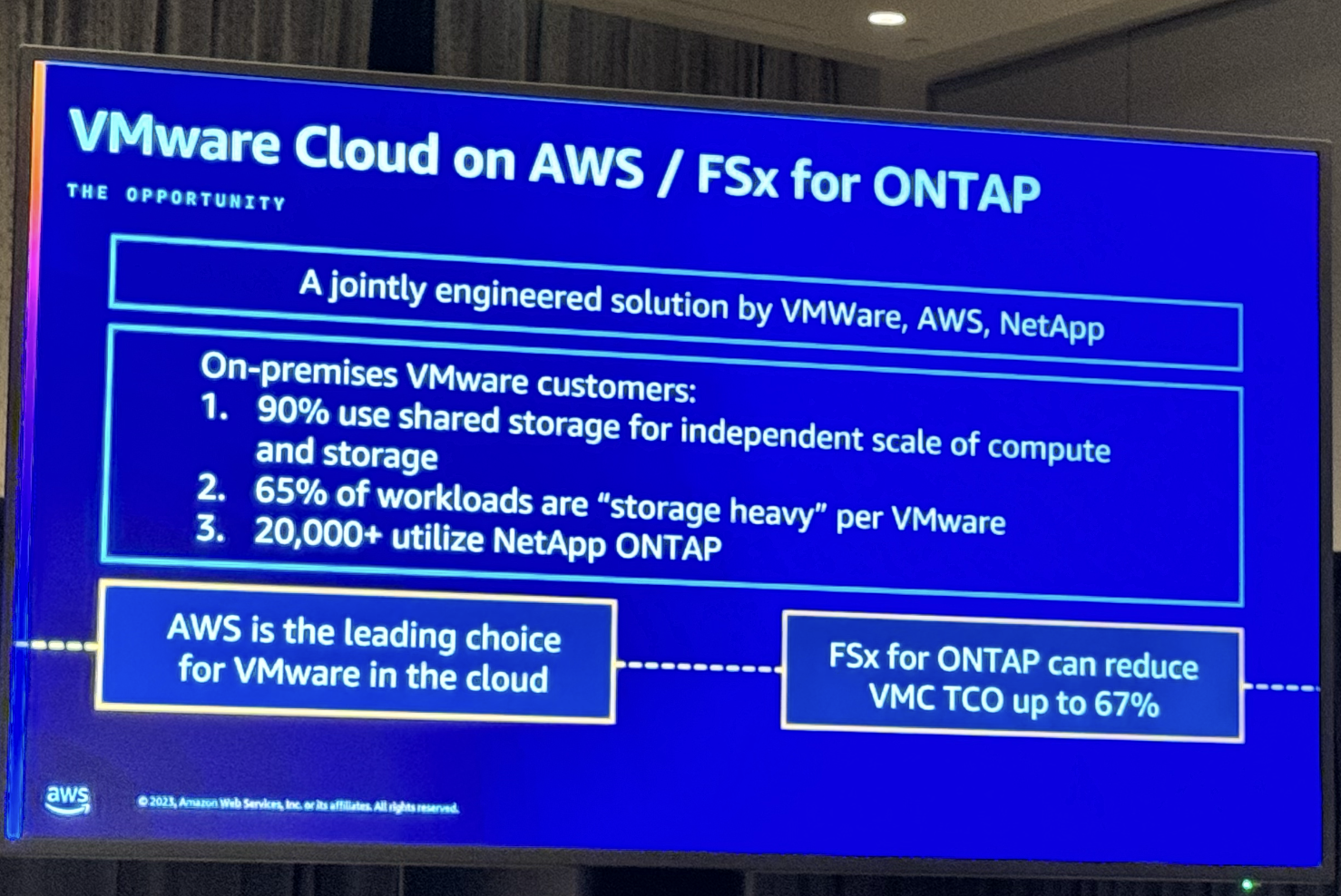 [レポート] VMware Cloud on AWSとAmazon FSx for NetApp ONTAPを連携するワークショップに参加してきた #STG405 #AWSreInvent ...