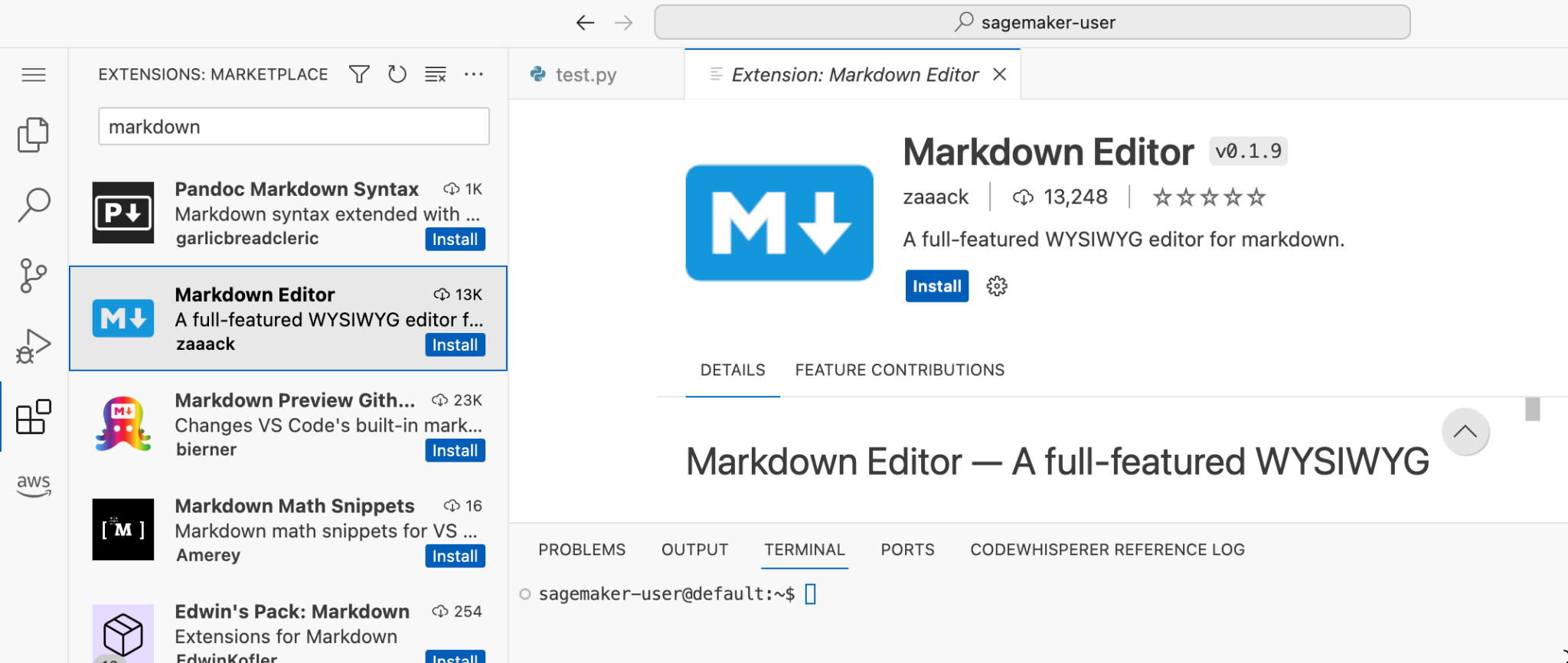 [速報] Sagemaker Studioが大幅改良！ VSCode-OSSのCodeEditorがリリース。Web用IDEも高速に進化 #AWSreinvent | DevelopersIO