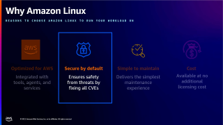 なぜAmazonLinuxを利用すべきなのか #AWSreInvent | DevelopersIO