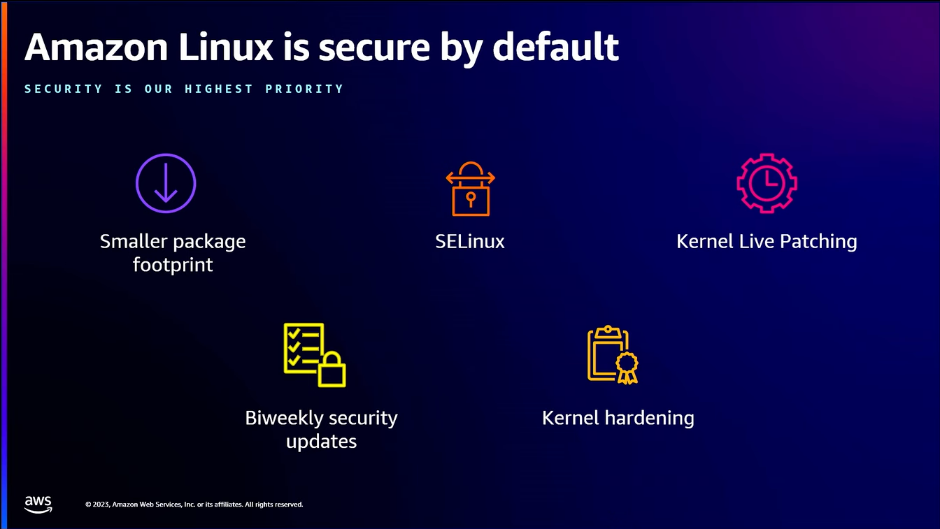 なぜAmazonLinuxを利用すべきなのか #AWSreInvent | DevelopersIO