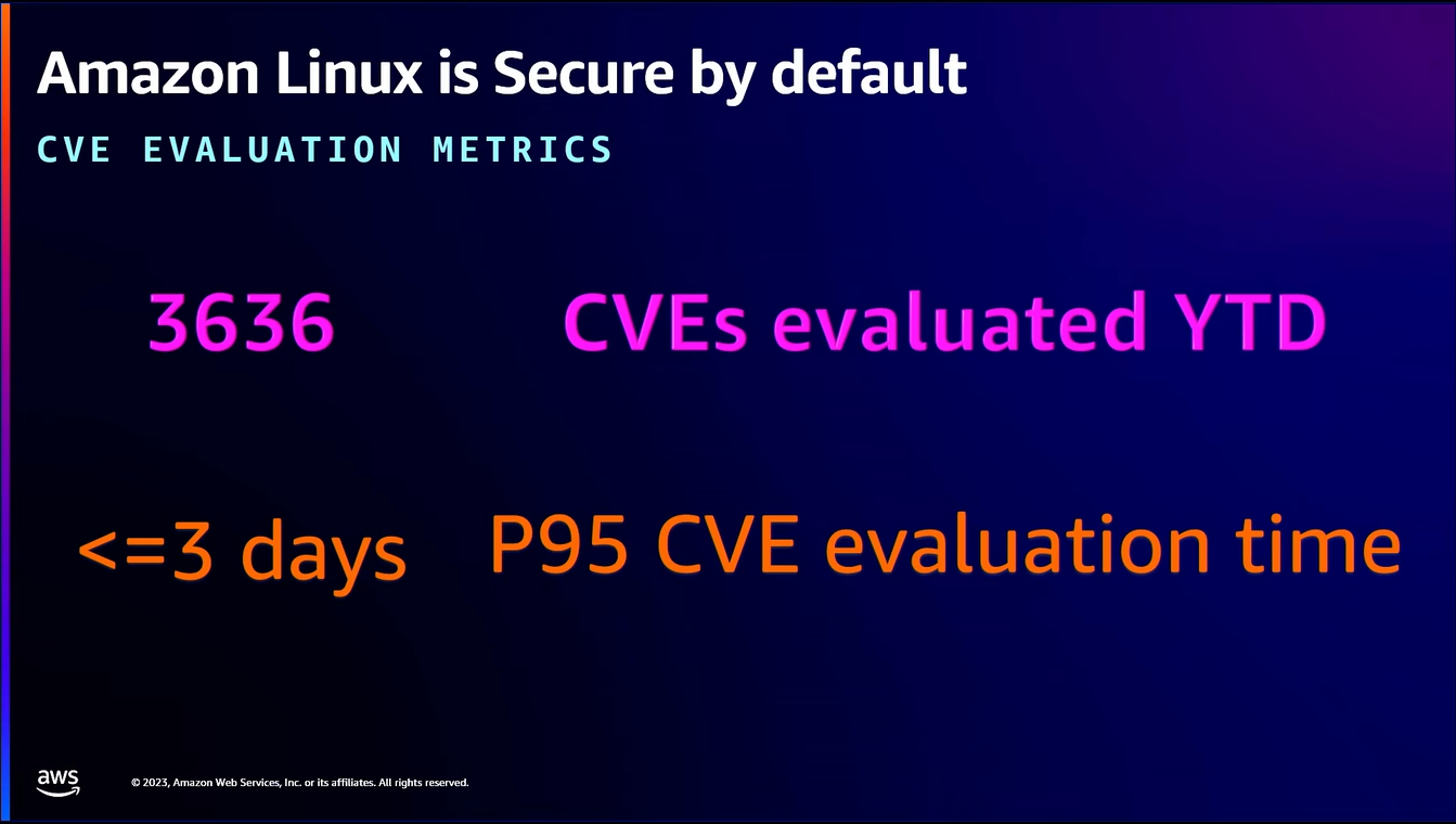 なぜAmazonLinuxを利用すべきなのか #AWSreInvent | DevelopersIO