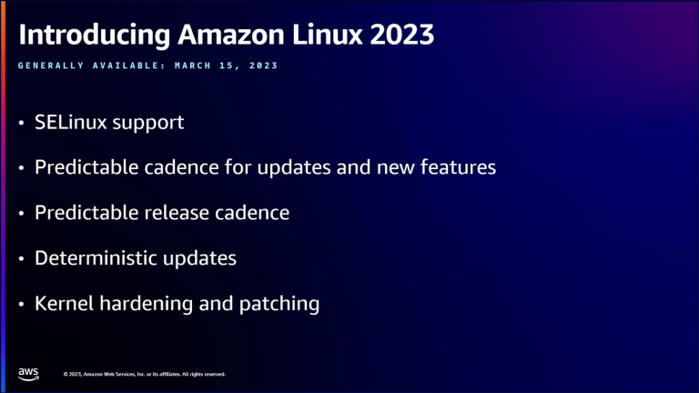 なぜAmazonLinuxを利用すべきなのか #AWSreInvent | DevelopersIO