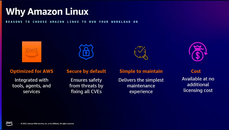なぜAmazonLinuxを利用すべきなのか #AWSreInvent | DevelopersIO