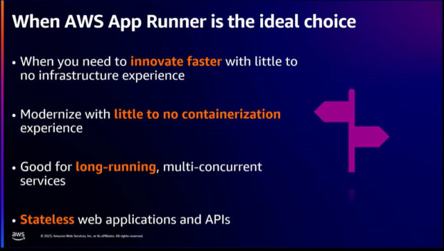 [レポート]App Runner を使用してウェブアプリケーションと API サービスを最新化する #AWSreInvent | DevelopersIO