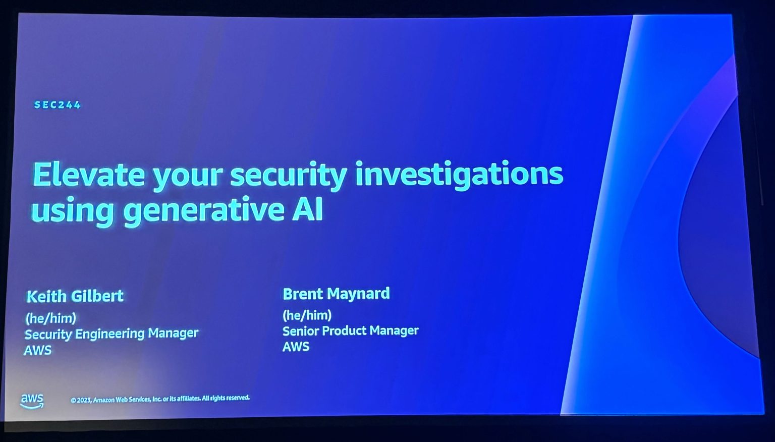 [Amazon Detectiveの最新アップデートをキャッチアップ]生成AIを使ってセキュリティ調査を高度化する #AWSreInvent #SEC244 | DevelopersIO