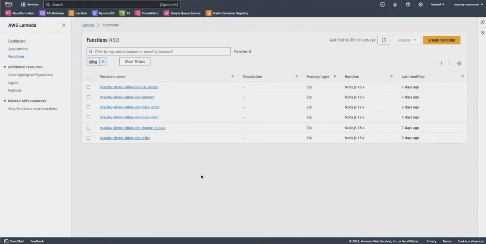 AWS Serverless Developer Experience: Demo of a Serverless Application and Observing with DataDog ...