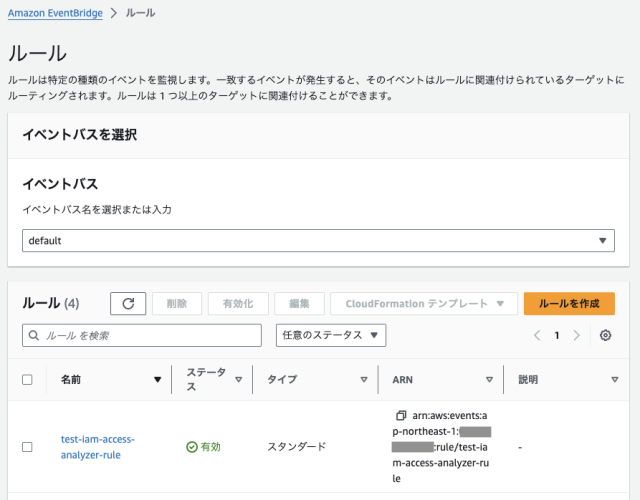 Amazon EventBridgeを用いて、複数アカウントのAWS IAM Access Analyzerの検知を1つのアカウントに集約してみた | DevelopersIO