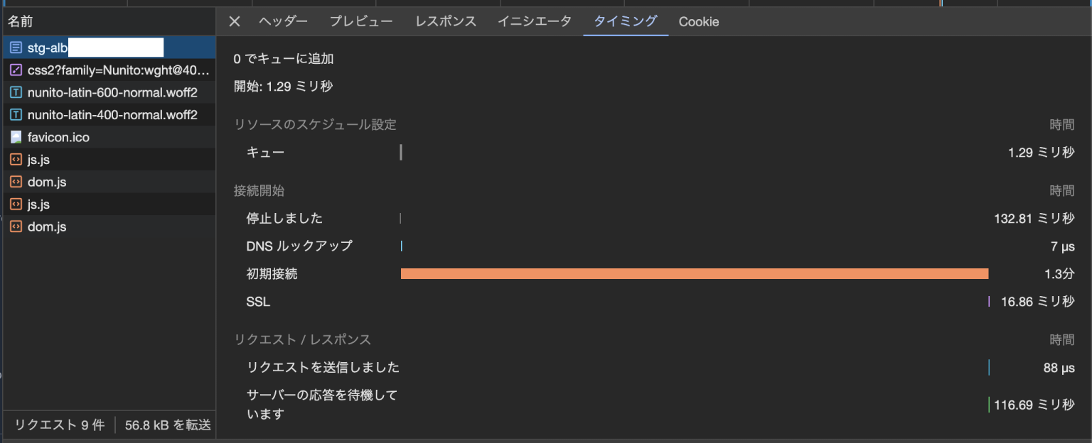Google ChromeからALBにアクセスをすると一定確率で応答が1分前後遅延する | DevelopersIO