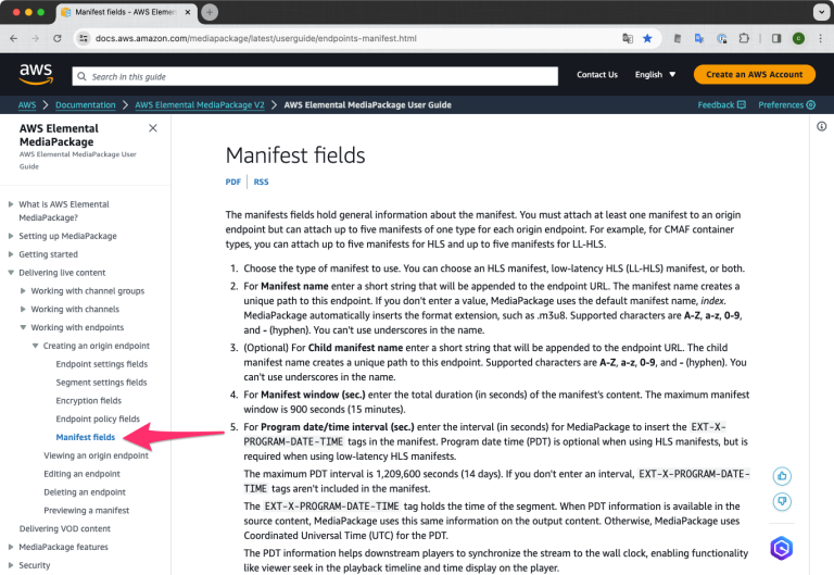MediaPackage v2のManifest filter optionsを試してみた | DevelopersIO