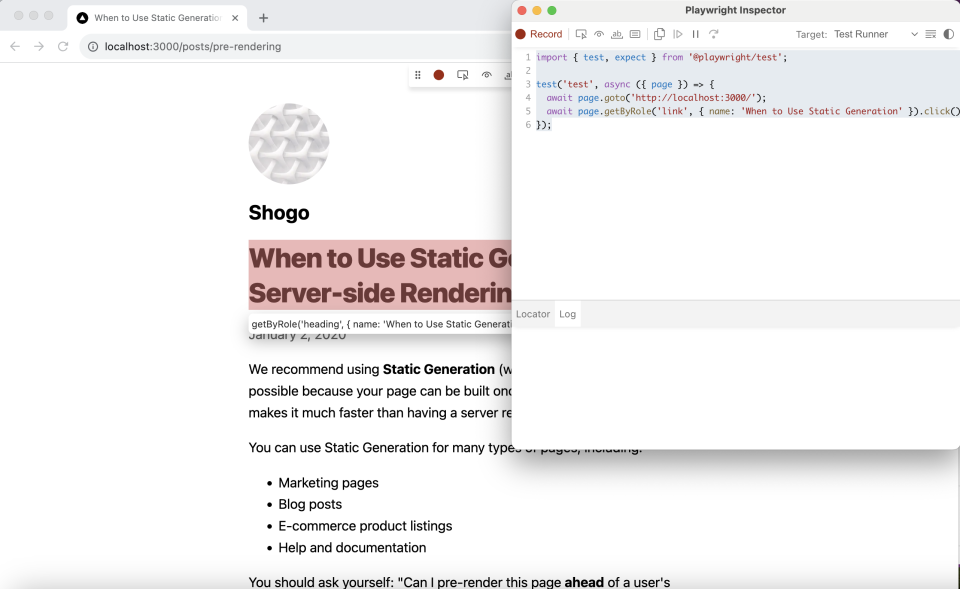 Webアプリのe2eテストを自動化 ~ Playwrightの機能紹介とコード例 Developersio