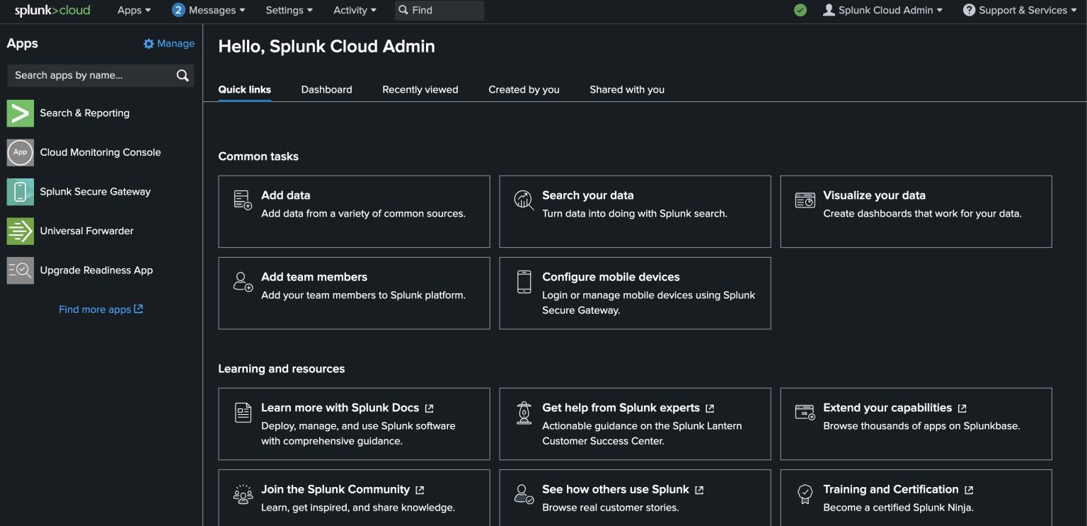 Splunk Cloudをはじめて検索をしてみる | DevelopersIO