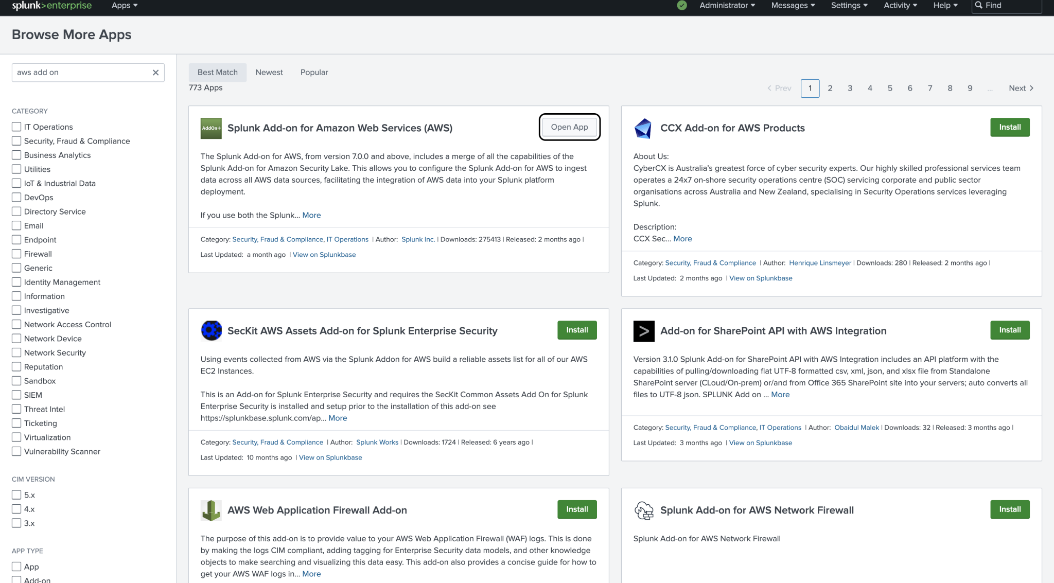 I Tried Installing Splunk Add On For Aws Developersio