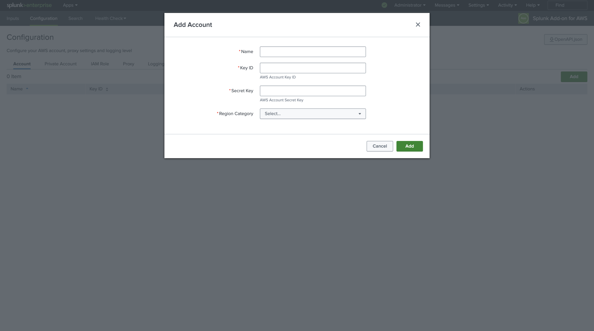I Tried Installing Splunk Add On For Aws Developersio