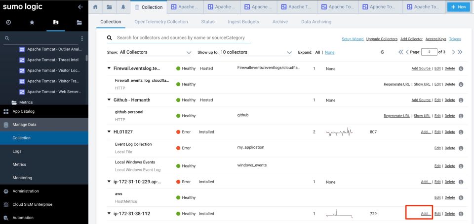 Telegrafを使ってSumo LogicでTomcatのパフォーマンスを計測する | DevelopersIO