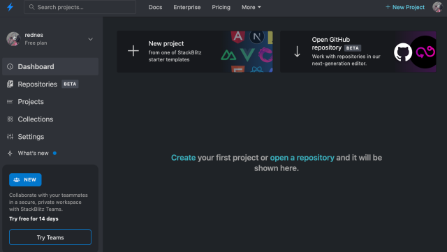 フロントエンドのブログを書くのにStackBlitzが便利そう | DevelopersIO