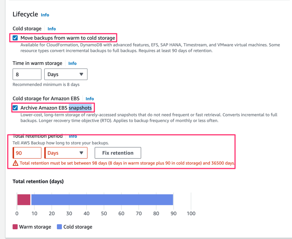 AWS Backup 에서 EBS Snapshot Archive 기능을 지원합니다 #AWSreinvent | DevelopersIO