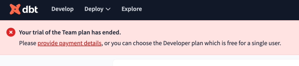 dbt Cloudのアカウント作成に関する挙動(ライセンス遷移状況)を確認してみた #dbt | DevelopersIO