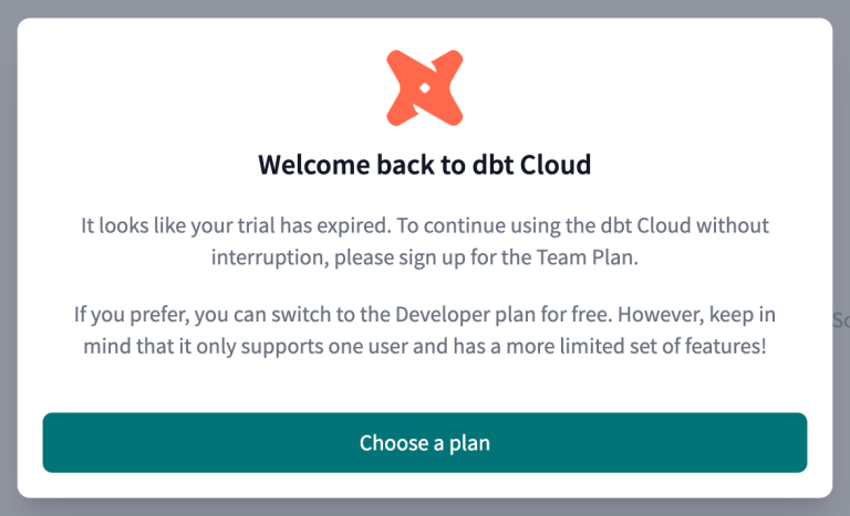dbt Cloudのアカウント作成に関する挙動(ライセンス遷移状況)を確認してみた #dbt | DevelopersIO